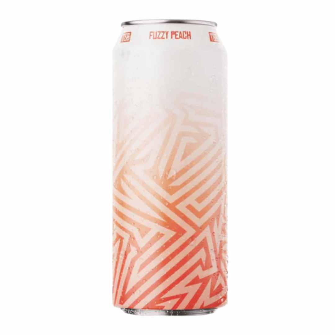Town Square Brewing Fuzzy Peach Non-Alcoholic Sour Beer – Sober Sips